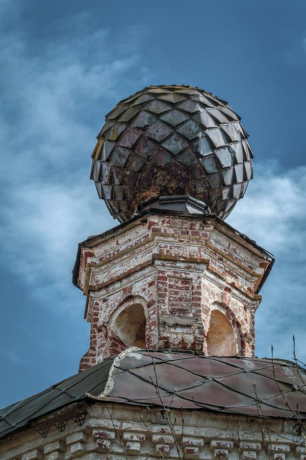 Dome of the Church without a Cross Stock Photo - Image of architecture ...