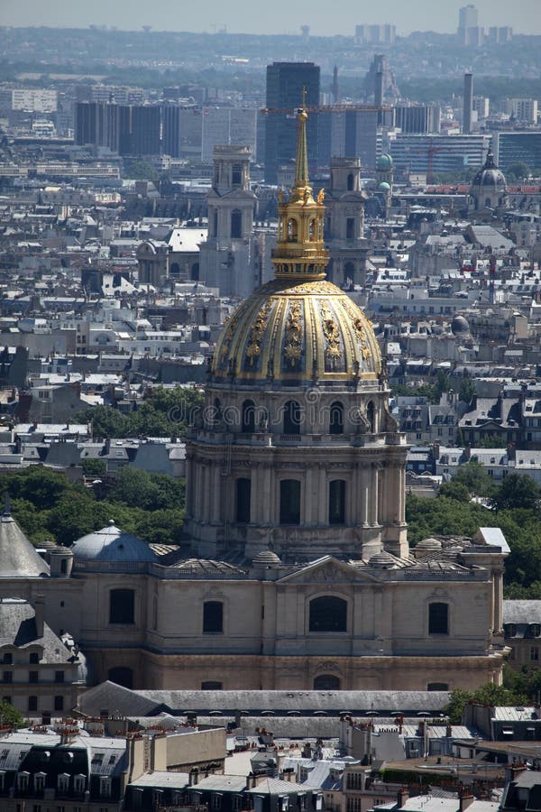 Dome des Invalides, Paris stock image. Image of invalides - 14466203