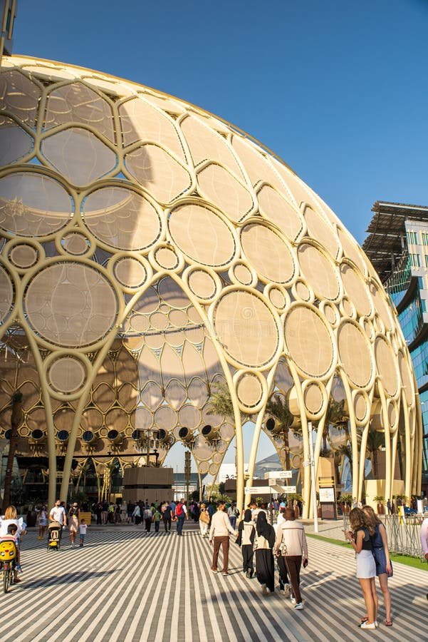 Dome at Dubai expo 2020 editorial photography. Image of emirati - 241666352