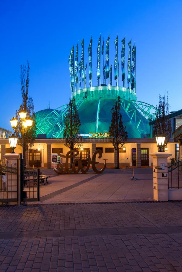 Dome at Europa-Park in Rust Germany Editorial Image - Image of dome ...
