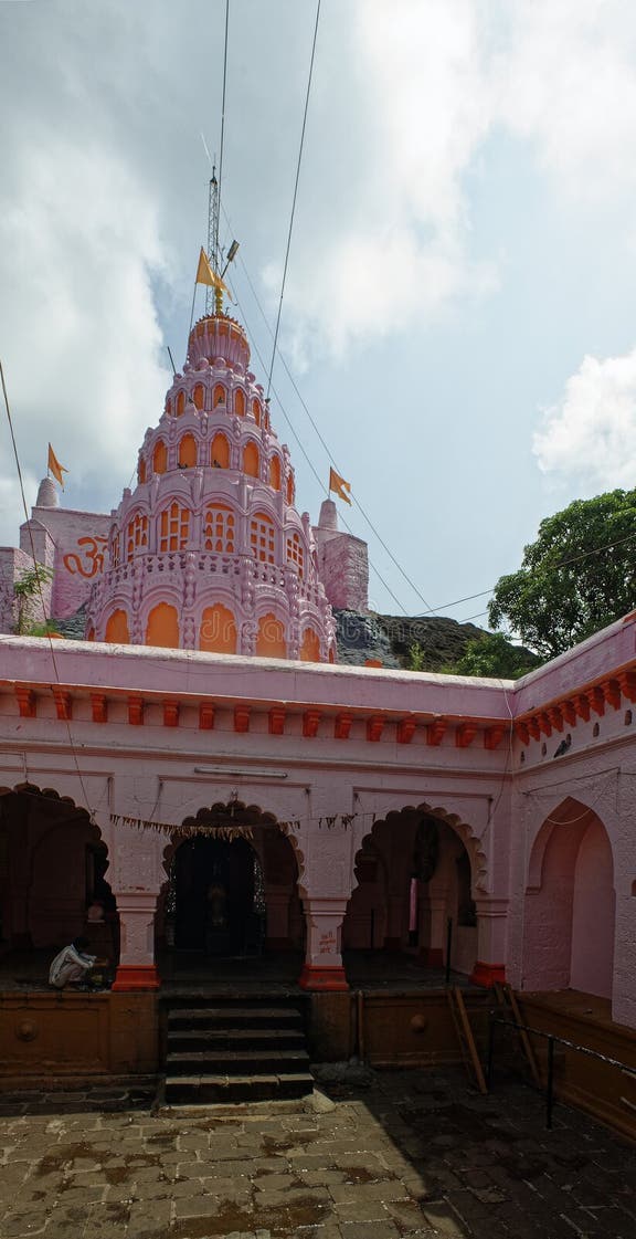 Dome of Goddess Matsyodari Devi Temple at Ambad Jalna Editorial ...