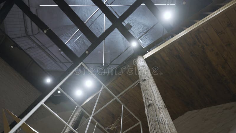 Dome of History Museum Tower Offers View of Supporting Structures Stock ...