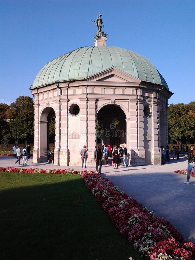 Dome at Hofgarten editorial stock image. Image of shrine - 265973099
