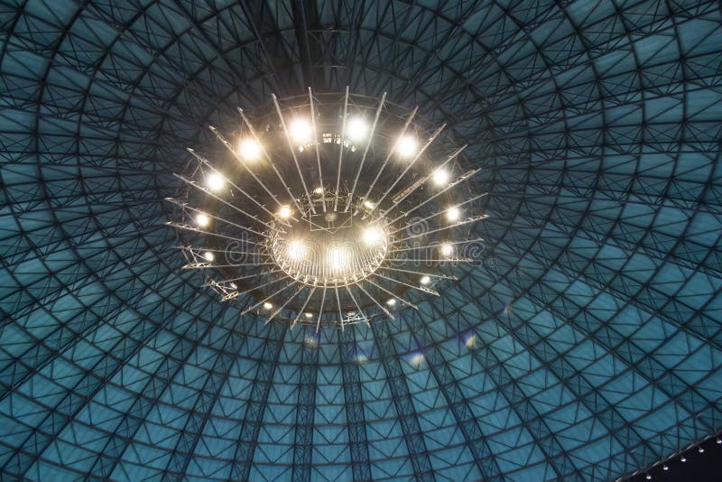 Dome illumination stock photo. Image of center, converging - 54711516