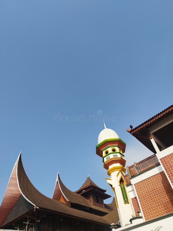 Dome of Lasem Mosque, Rembang District, Central Java Stock Image ...