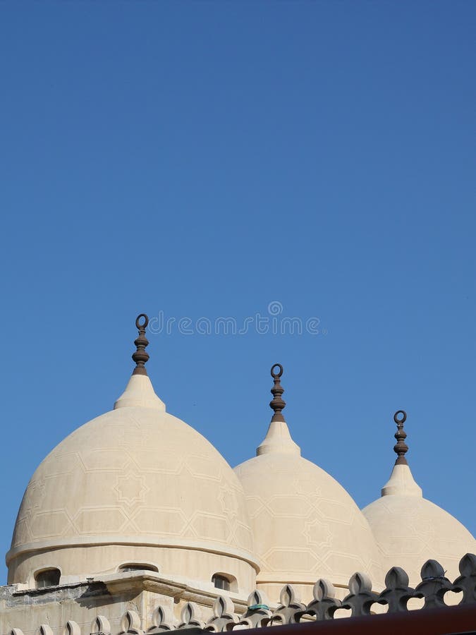 The dome of mosque stock image. Image of grand, islamic - 24440899
