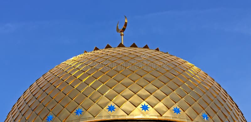 Dome of mosque stock photo. Image of mosque, prayer - 201770950