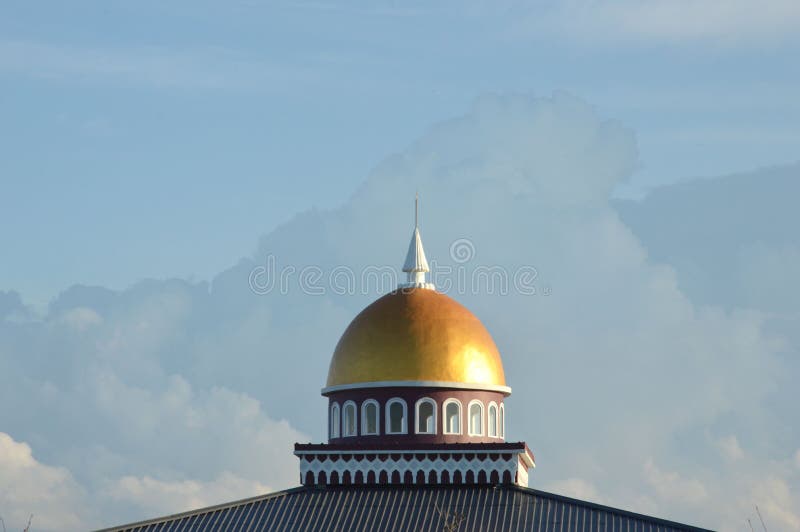 Dome of the mosque stock image. Image of culture, masjid - 52089759