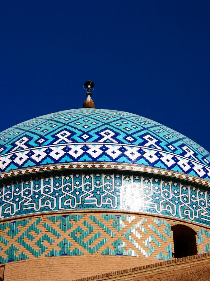 Blue Tile Patterns, Shah Mosque Stock Photo - Image of motifs, iranian ...