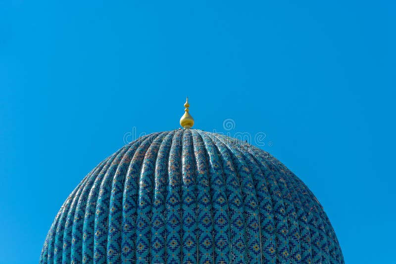 The Dome of the Muslim Mosque. Stock Photo - Image of islam, asia: 91350678