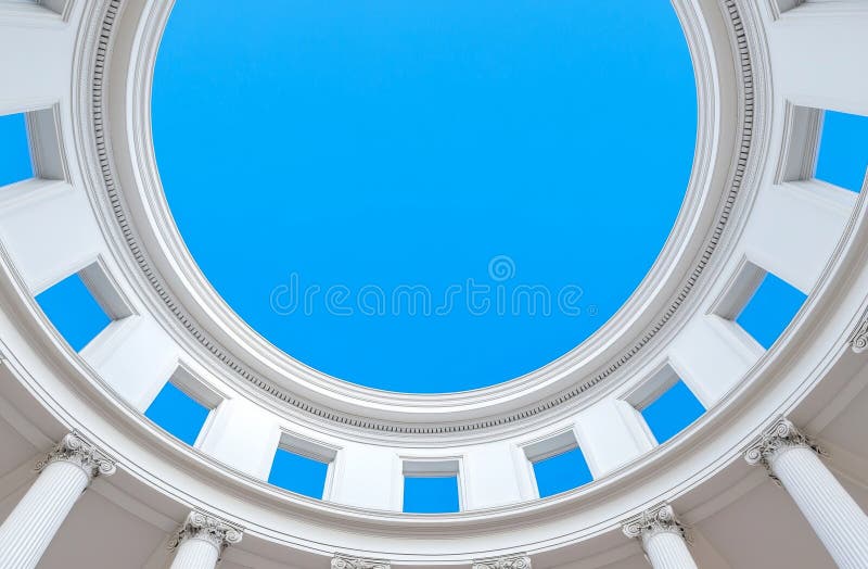 The Dome of the National Gallery of Art in Washington DC Showcases an ...