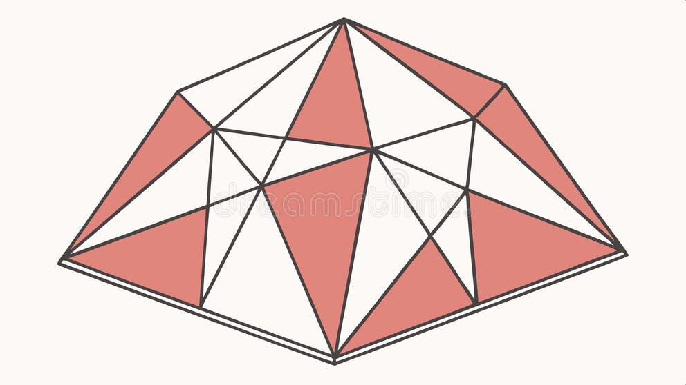 Dome Outline With Segments Architecture Sketch Structure Design Dome Form Vector Design