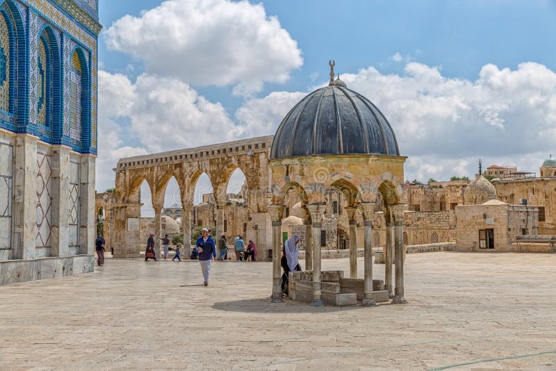 Dome of the Prophet Jerusalem Editorial Photography - Image of city ...