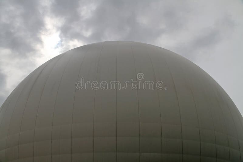 The Dome of the Radom Industrial Monument in Raiting, Bavaria, Germany ...