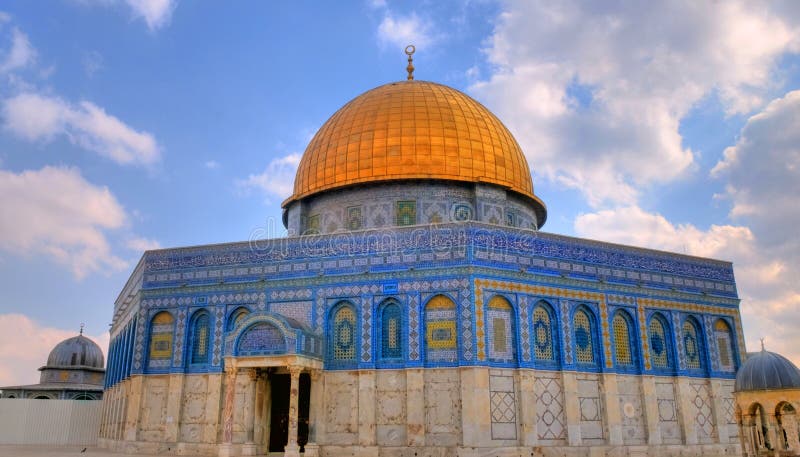 Dome of the rock stock photo. Image of arabic, alla, architecture ...