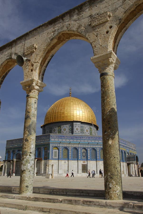 Dome of the Rock stock photo. Image of middle, landmark - 941668