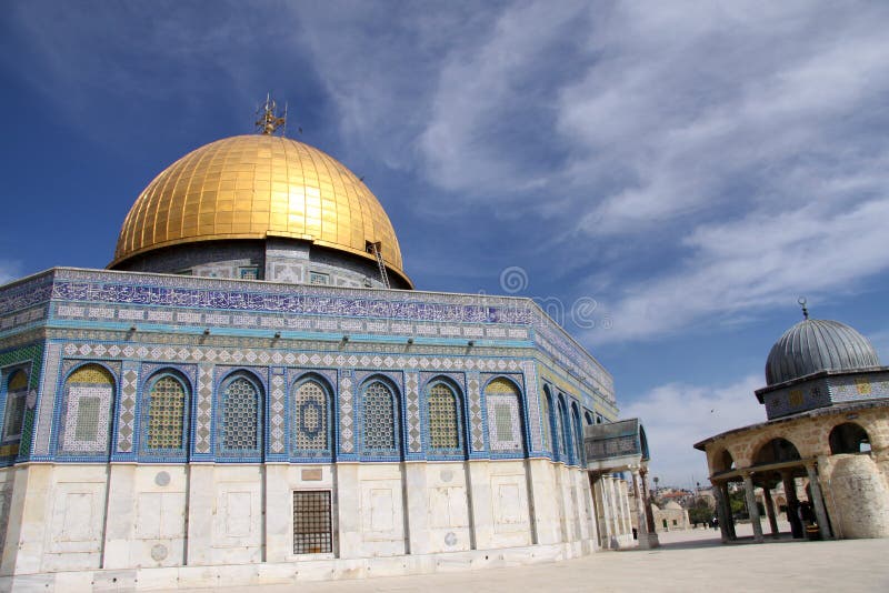 Dome of the Rock.Jerusalem stock image. Image of east - 13325323