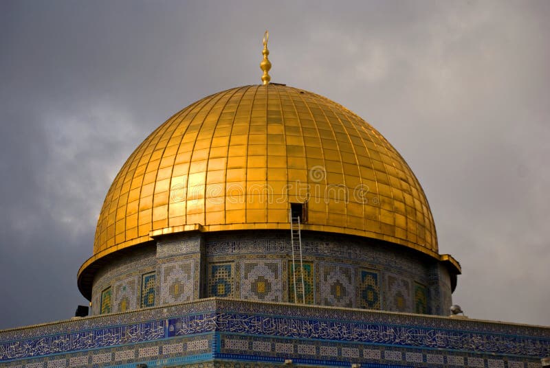 The Dome of Rock, Jerusalem, Israel Stock Photo - Image of holy ...