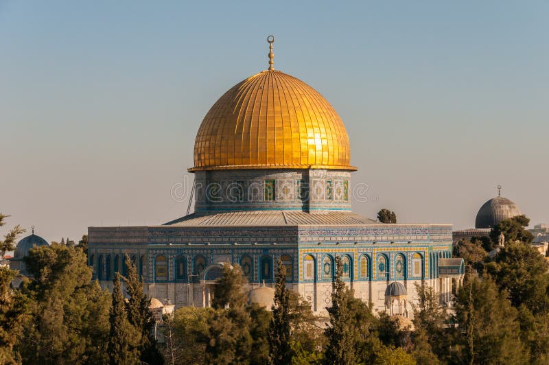 The Dome of the Rock, Jerusalem, Israel Stock Photo - Image of jews ...