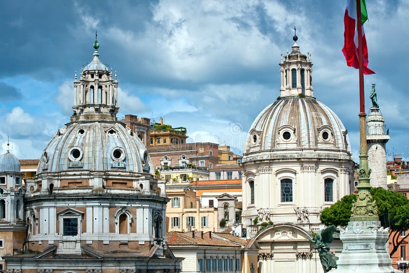 Dome of rome stock image. Image of dome, europe, copula - 41623133