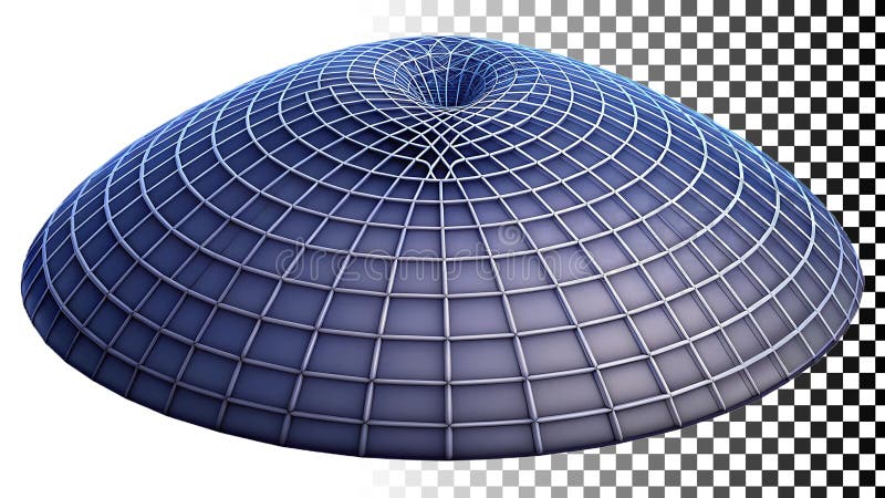 Dome Shape with Grid, Geometric Form, Modern Architecture, 3D Structure ...