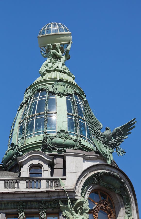 Dome of Singer House stock photo. Image of outdoors, facade - 25046180