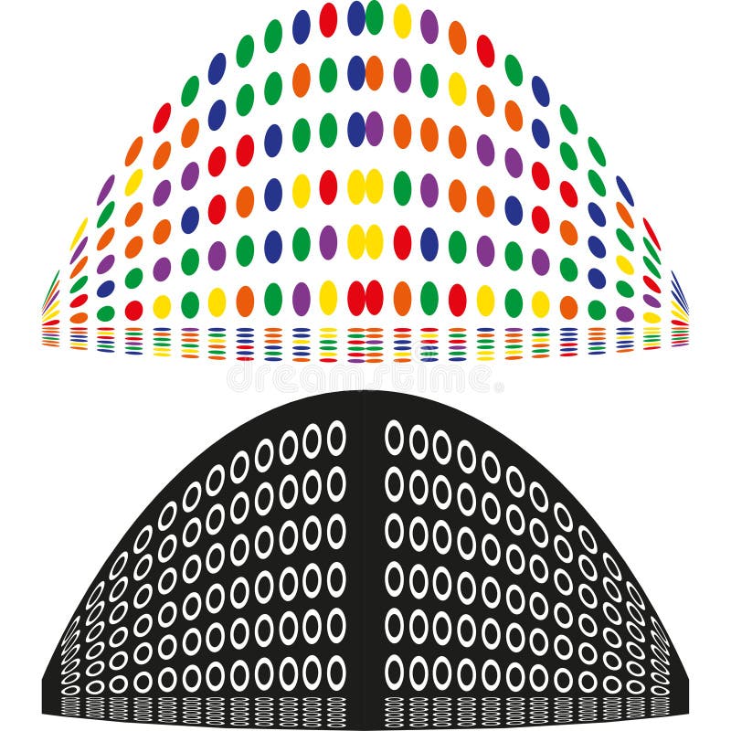 Spherical Architectural Structure Stock Illustrations – 241 Spherical ...