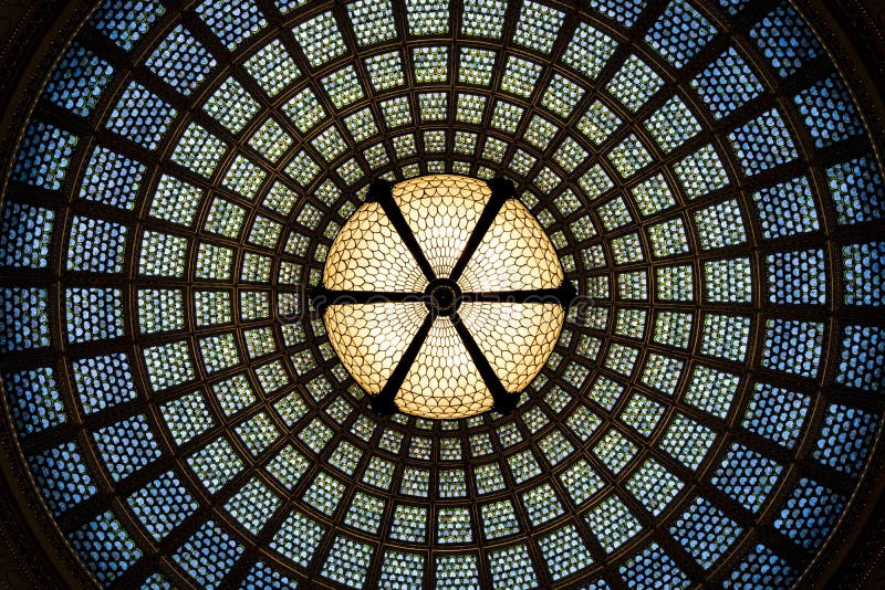 Dome, Symmetry, Glass, Stained Glass Picture. Image: 89916048