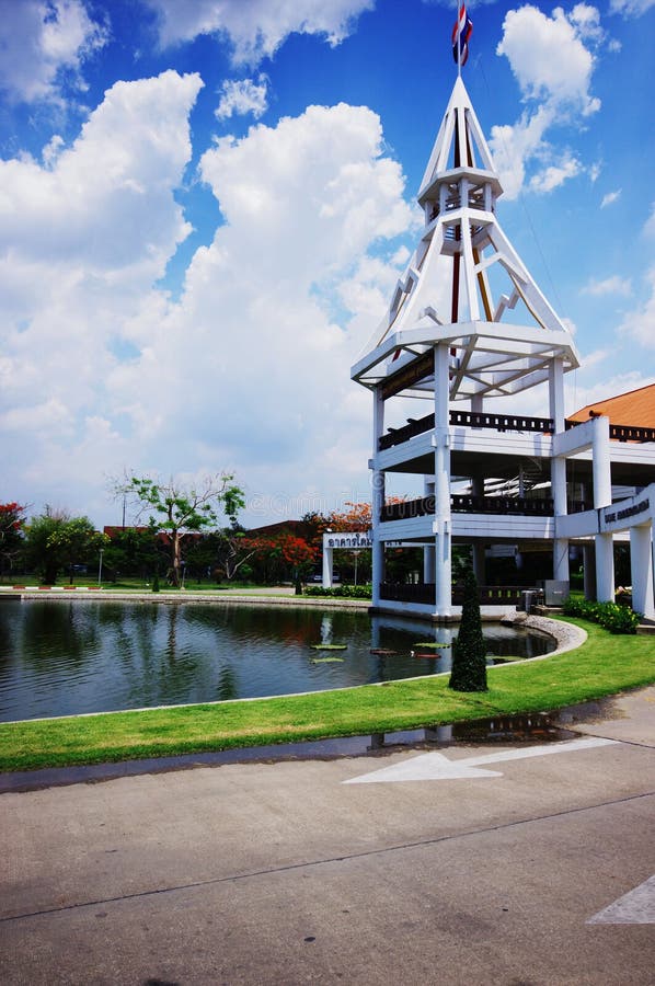 Dome of Thammasat stock image. Image of thai, thammasat - 49506713