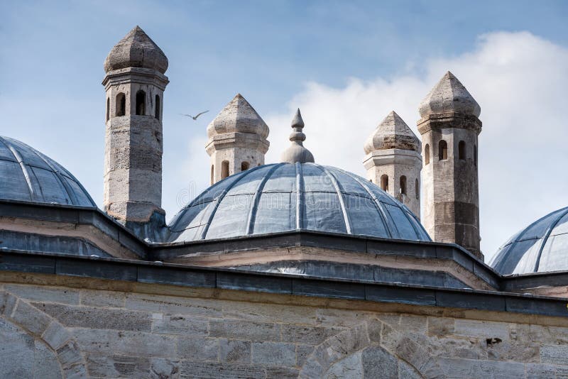 The Dome is a Typical Element in Istanbul Architecture. Stock Photo ...