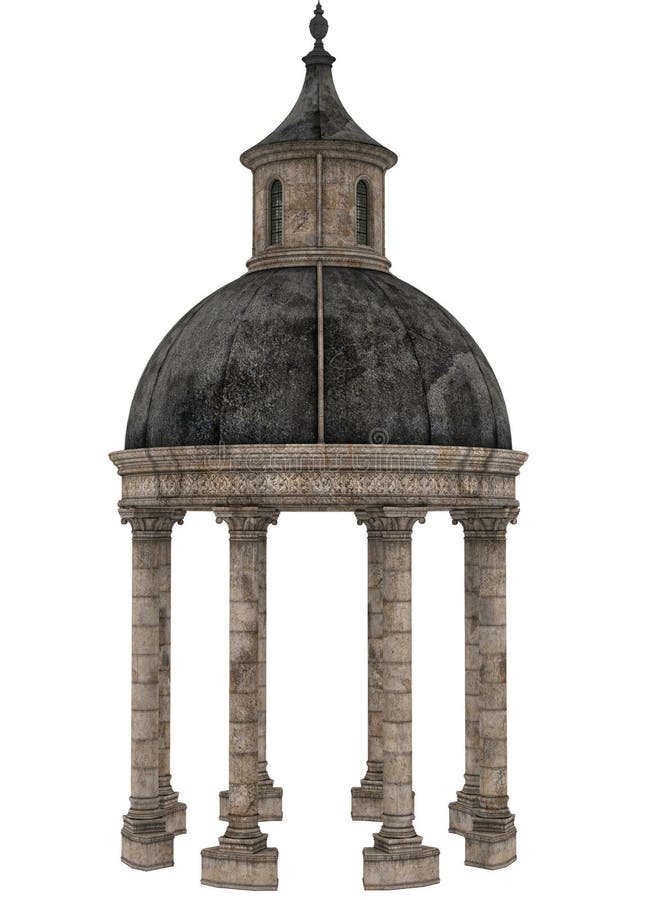 Domed Building stock illustration. Illustration of architecture - 78082256