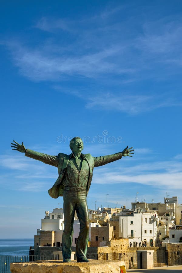 Domenico Modugno editorial image. Image of empty, artwork - 321799745