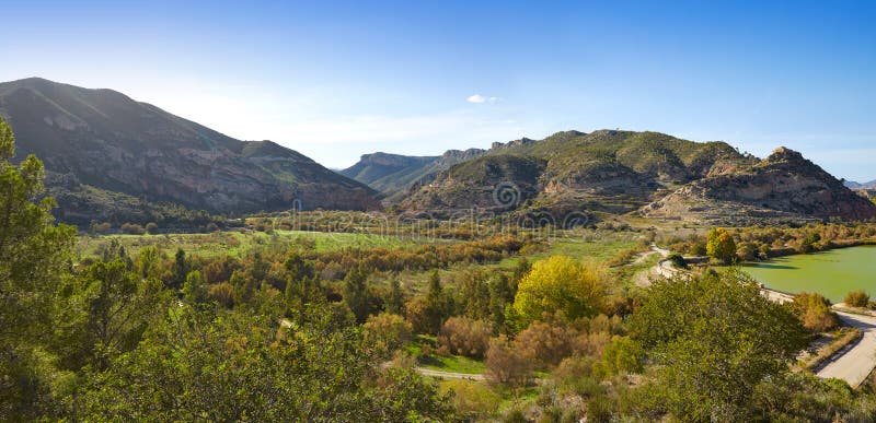 Domeno Reservoir in Valencia of Spain Stock Photo - Image of landscape ...