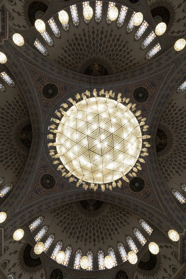 Domes of Ankara Kocatepe Mosque. Islamic Architecture in Turkey ...