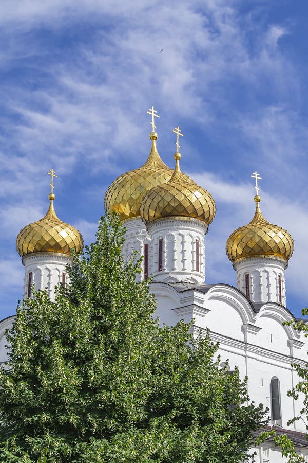 Domes of the Orthodox Church Stock Photo - Image of faith, roof: 281835248