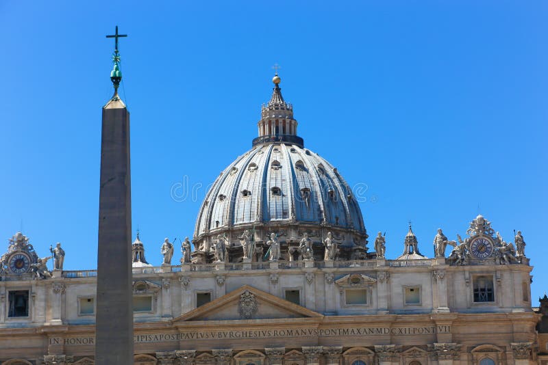 Domes of Rome - Italy stock image. Image of civilization - 55662247