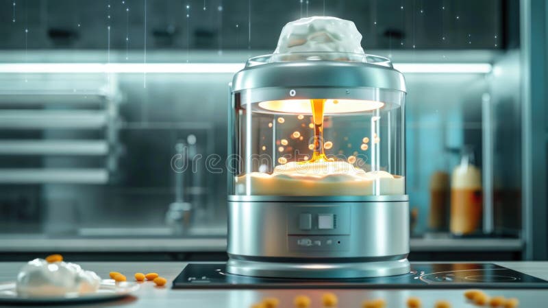A Domestic Appliance Used for Food Processing Sitting on a Kitchen ...