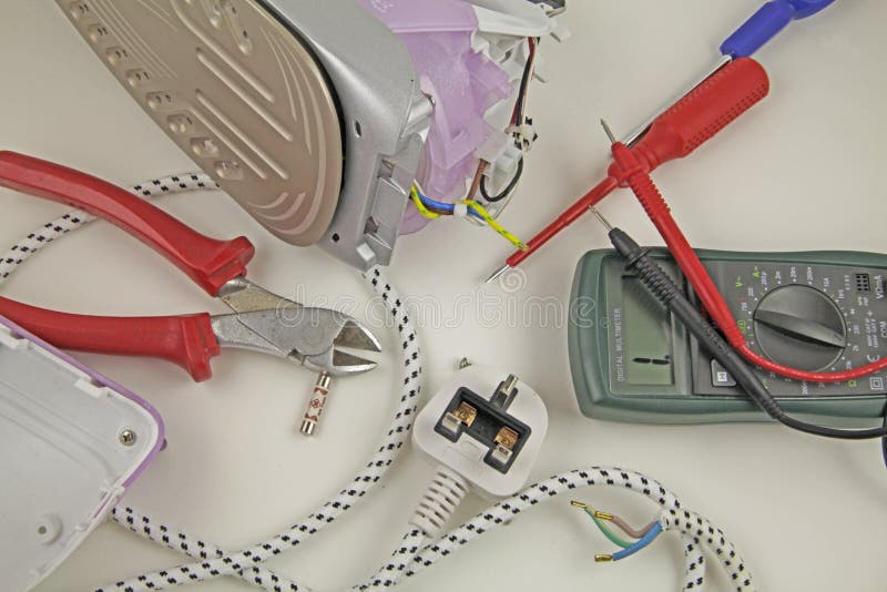 Domestic iron repair stock photo. Image of domestic - 119728436