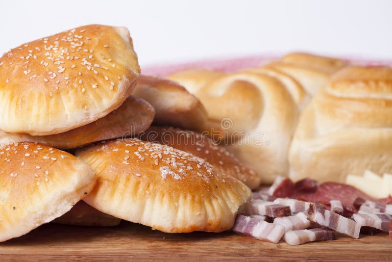 Domestic Pancerote Savory Breakfast Stock Photo - Image of nutrition ...