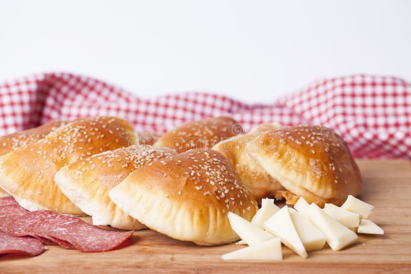 Domestic Pancerote Savory Breakfast Stock Image - Image of snack ...