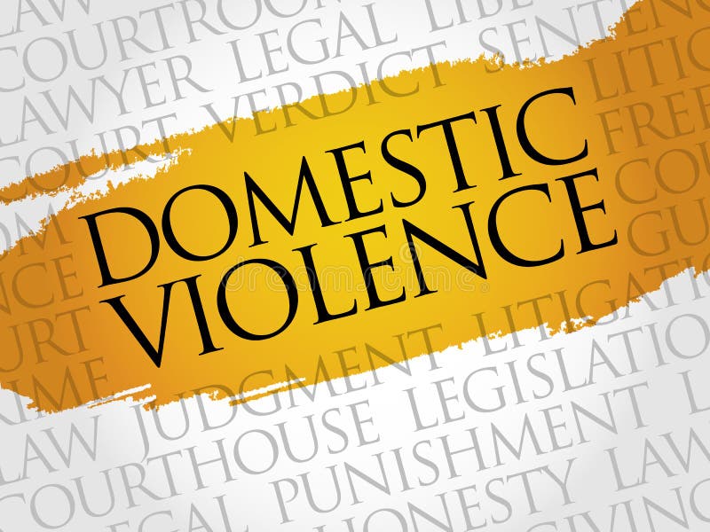 Domestic Violence Word Cloud Stock Illustrations – 47 Domestic Violence ...