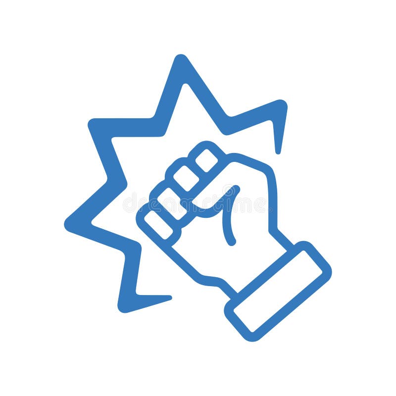Dominant, Forces, Challenge, Competition Icon. Blue Vector Design Stock ...