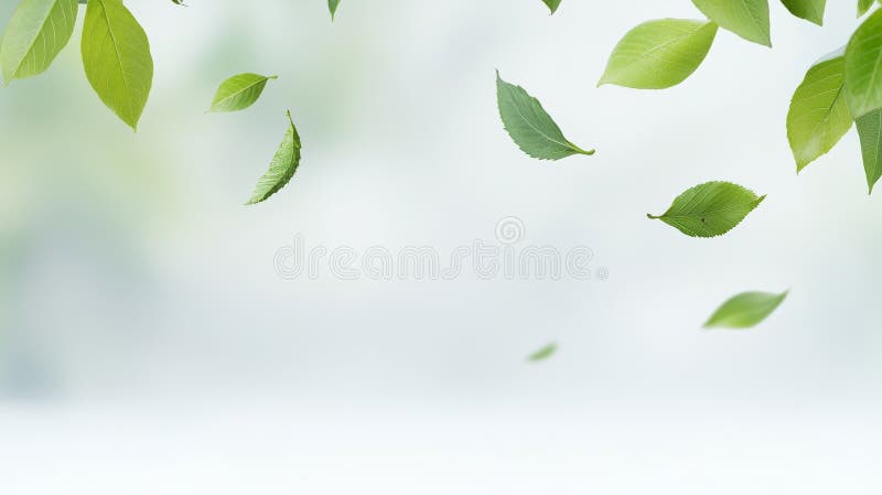 The Dominant Visual Element is Lush Green Leaves Surrounded by Air ...