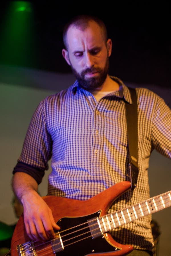 Dominic Aitchison of Mogwai Editorial Stock Photo - Image of concert ...