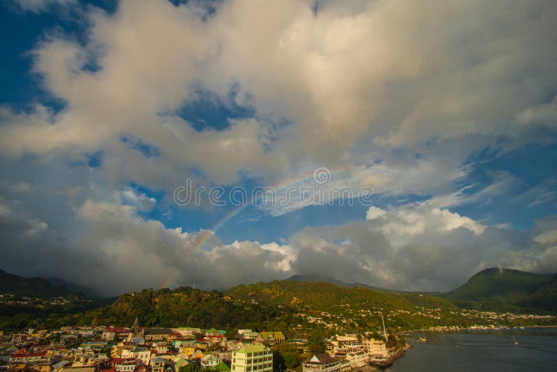 Dominica stock photo. Image of nature, dawn, landscape - 29654686