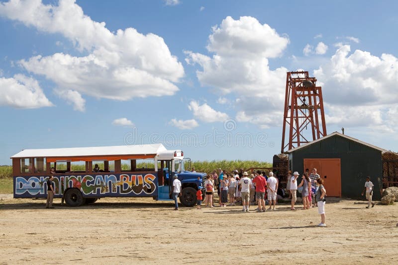 Dominican bus editorial image. Image of transportation - 24460110