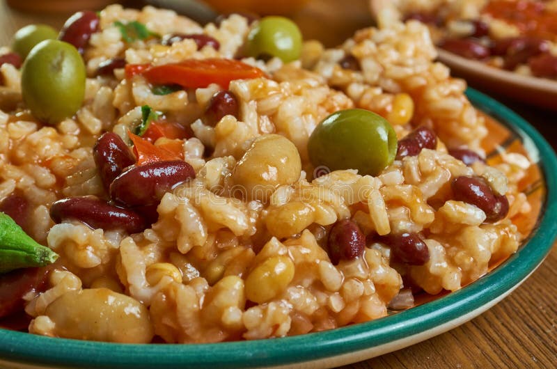 Dominican Moro stock image. Image of fried, healthy - 205611403