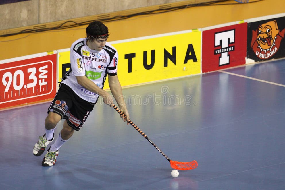 Dominik Hanic - Floorball Player Editorial Photo - Image of captain ...
