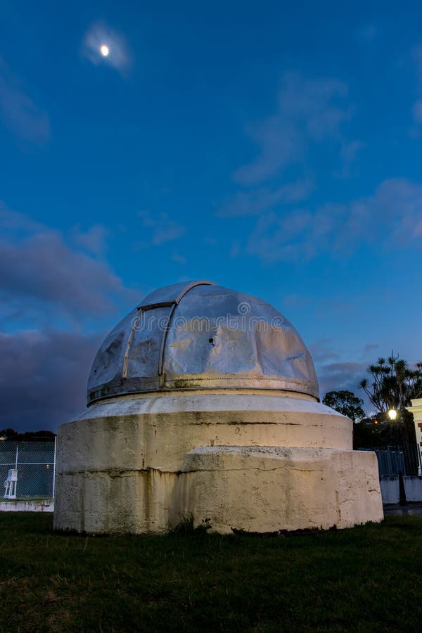 Dominion Observatory Wellington Stock Image - Image of viewing, park ...