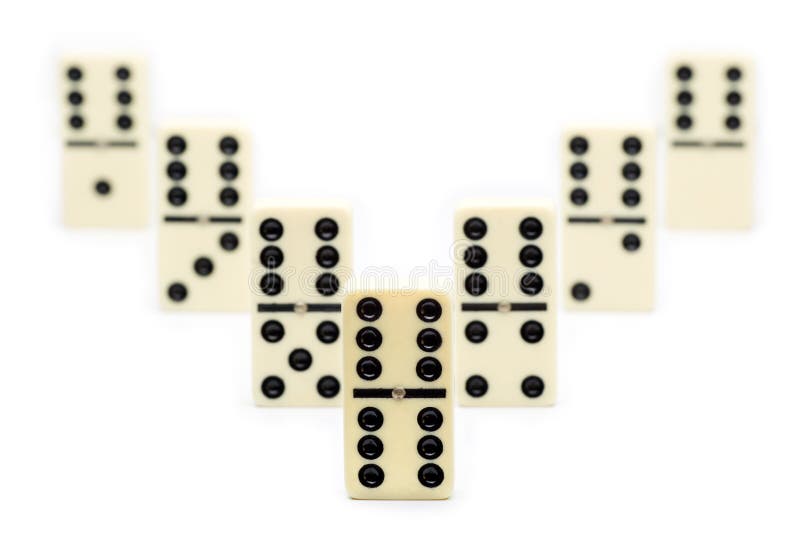 Dominos stock image. Image of classic, simple, domino - 8166099